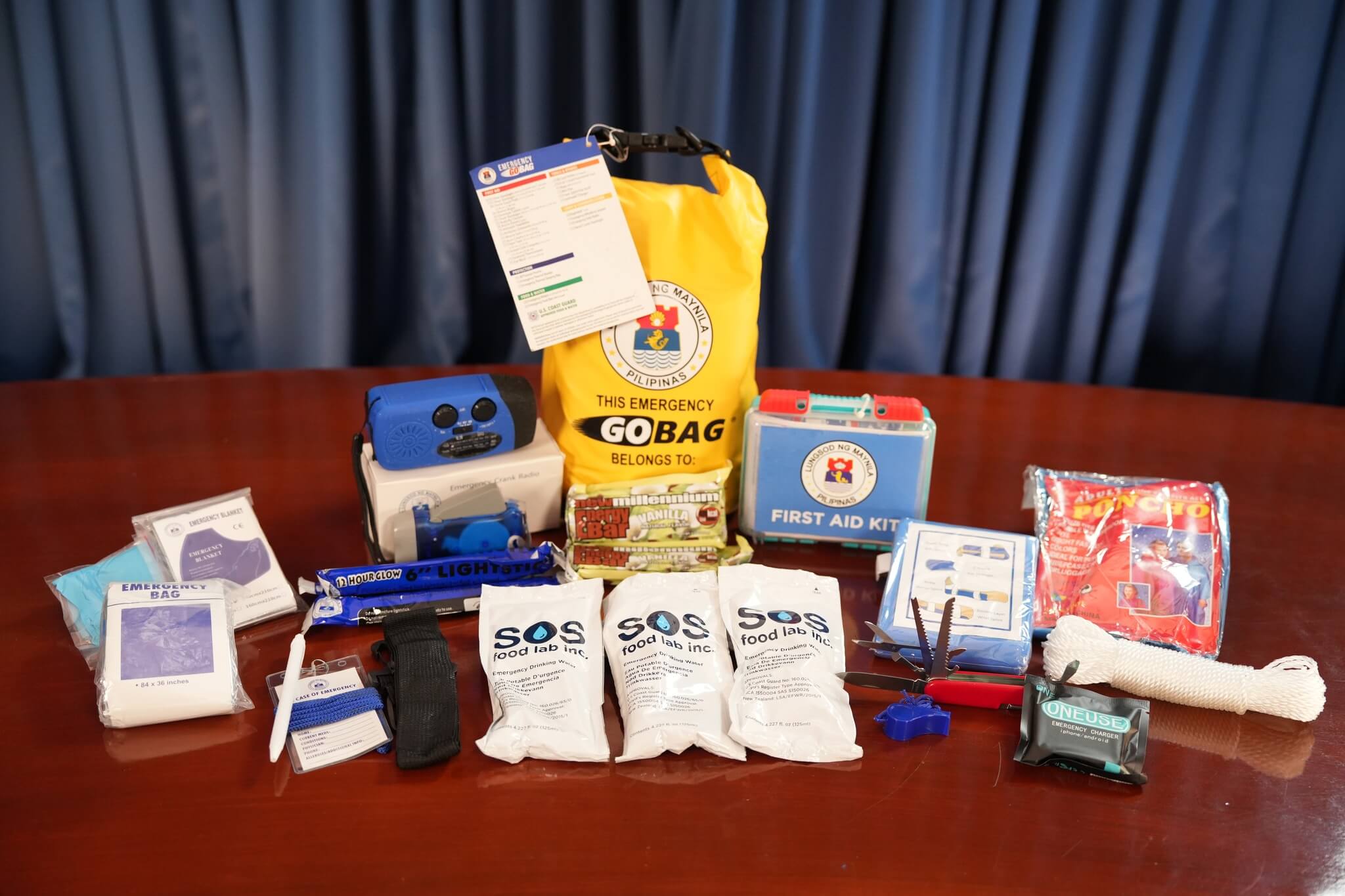 Here's what's inside emergency go bags of different LGUs • PhilSTAR Life